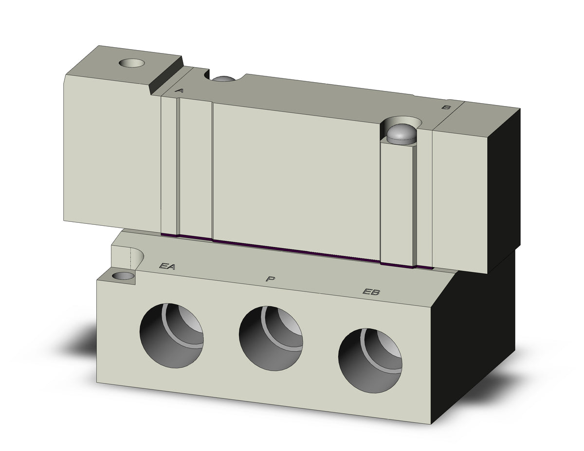 SYA7140-02T VALVE, AIR PILOT, BASE MT — Power Motion and Industrial ...