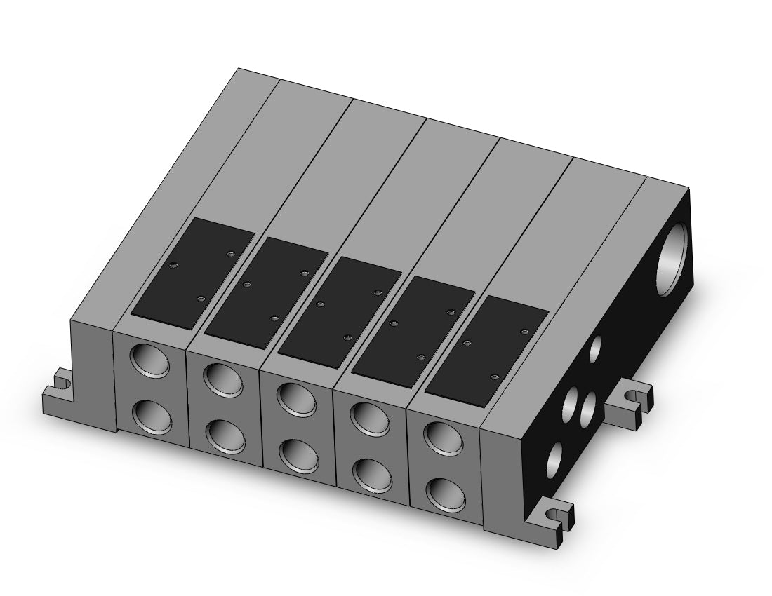 VV5FS2-01T1-051-02 MANIFOLD ASSY 5-STA — Power Motion and Industrial ...